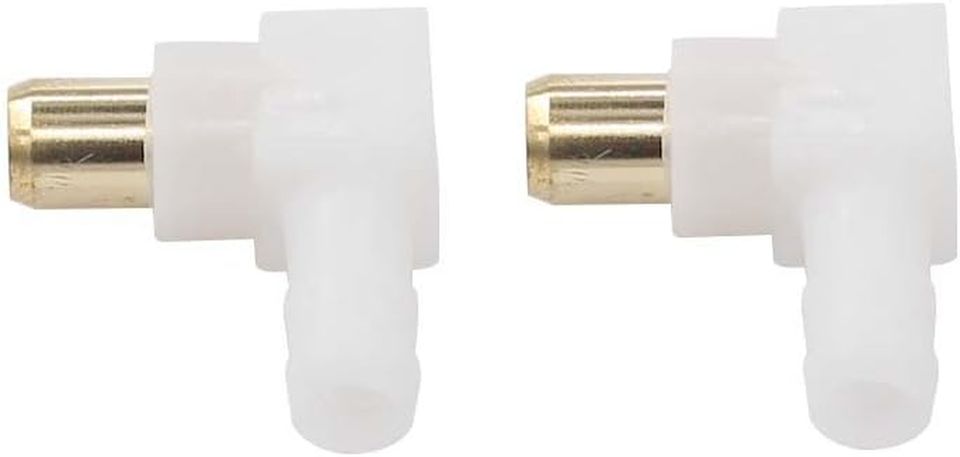Pack of 2 Pcs Carburetor Fuel Fitting Elbow Carb Hose Connector for ...