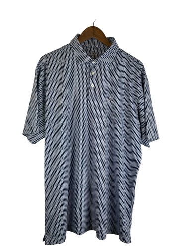 Rhoback Texas All Over Print Shirt Mens XL Performance Golf Stretch ...