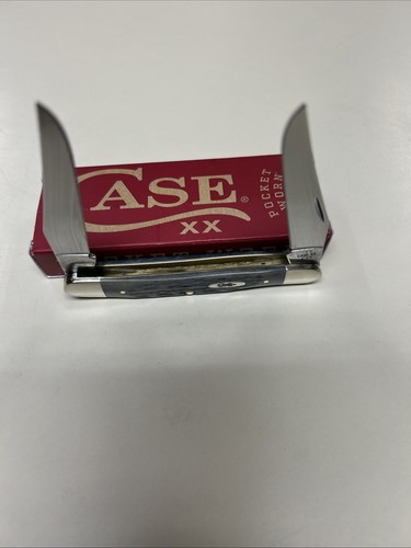 CASE XX #58418 POCKET WORN GRAY BONE CRANDALL JIG MUSKRAT CS | eBay