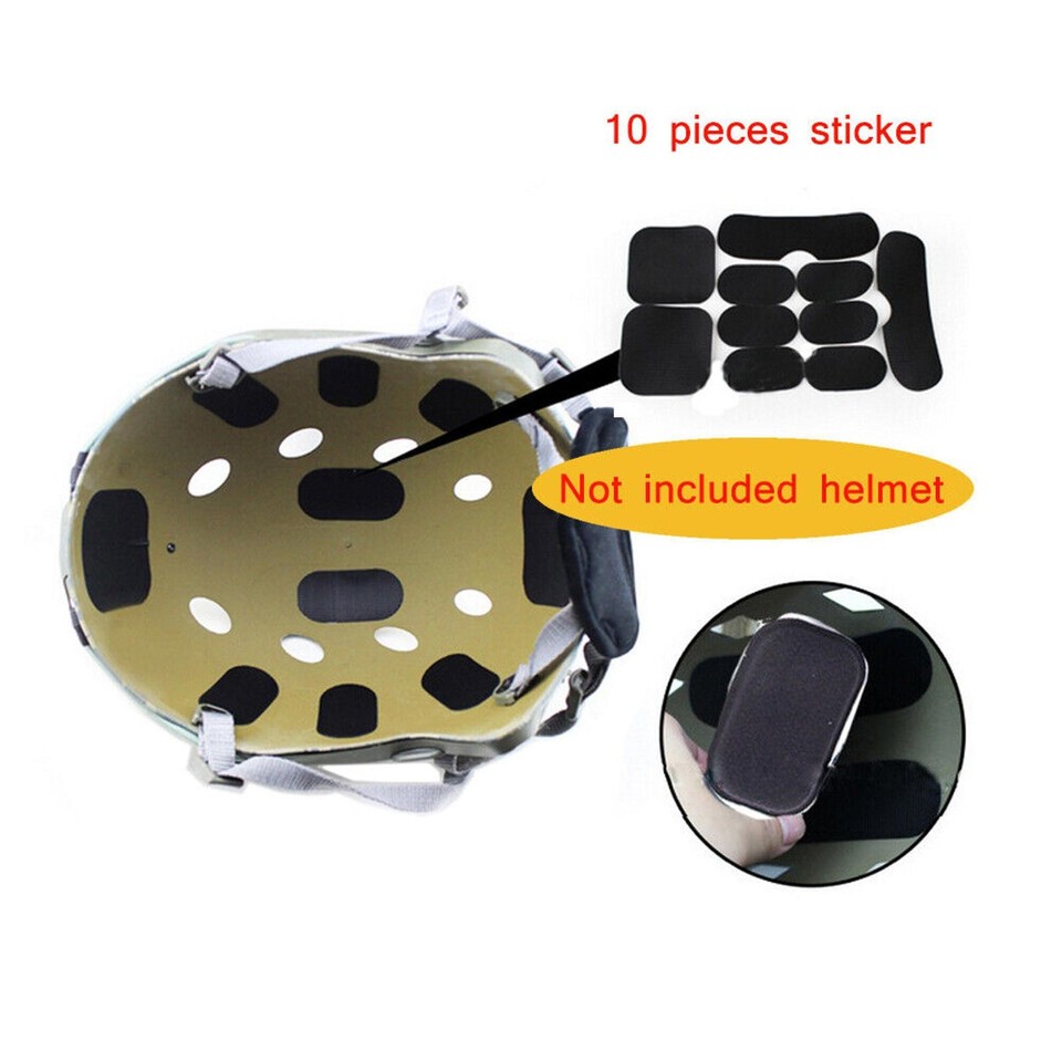 19Pcs Helmet Foam Cushion Pads Kits For Fast Mich ACH USMC PASGT Helmet ...