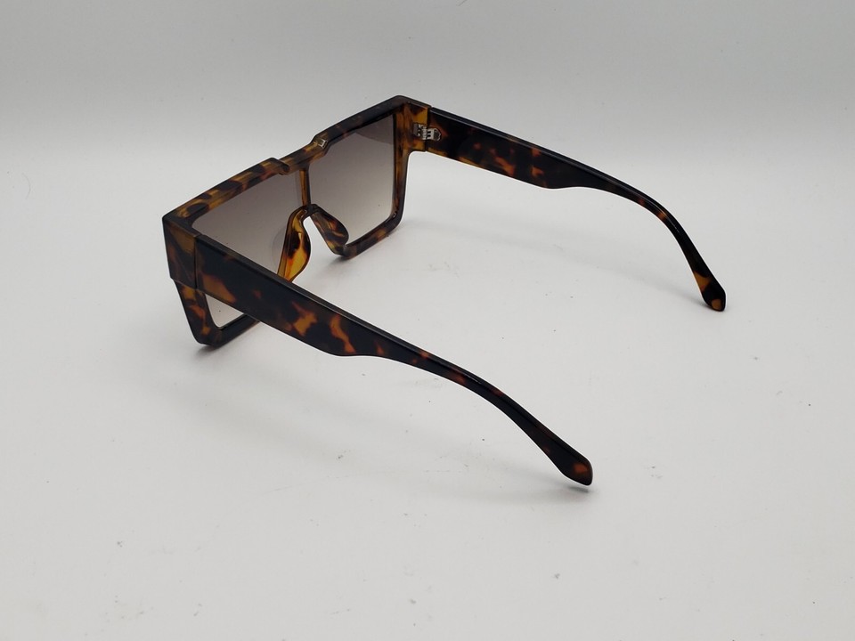 Oversized Square Lens Sunglasses Men / Women Large Frame Square ...