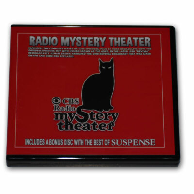 CBS RADIO MYSTERY THEATER OTR-5 DVD w 1399 mp3 episodes + BEST OF ...