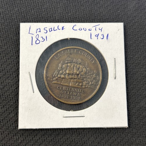 LaSalle County Centennial Ottawa Token, Starved Rock | eBay