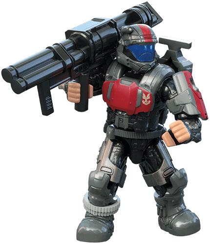 Halo ODST Drop Pod MICKEY CRESPO Soldier Mega Construx Bloks Figure Set ...