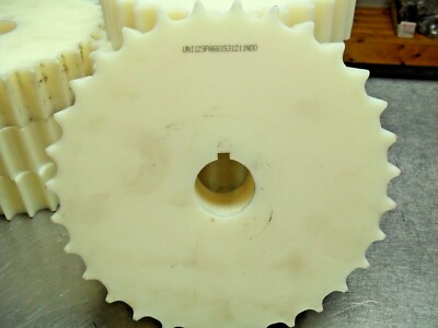 Uni-Chain Sprockets 123 PA 681 53121IN00 Molded,Polyamide,31 Teeth,1-1/ ...