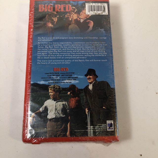 Big Red (VHS, 2000) for sale online | eBay