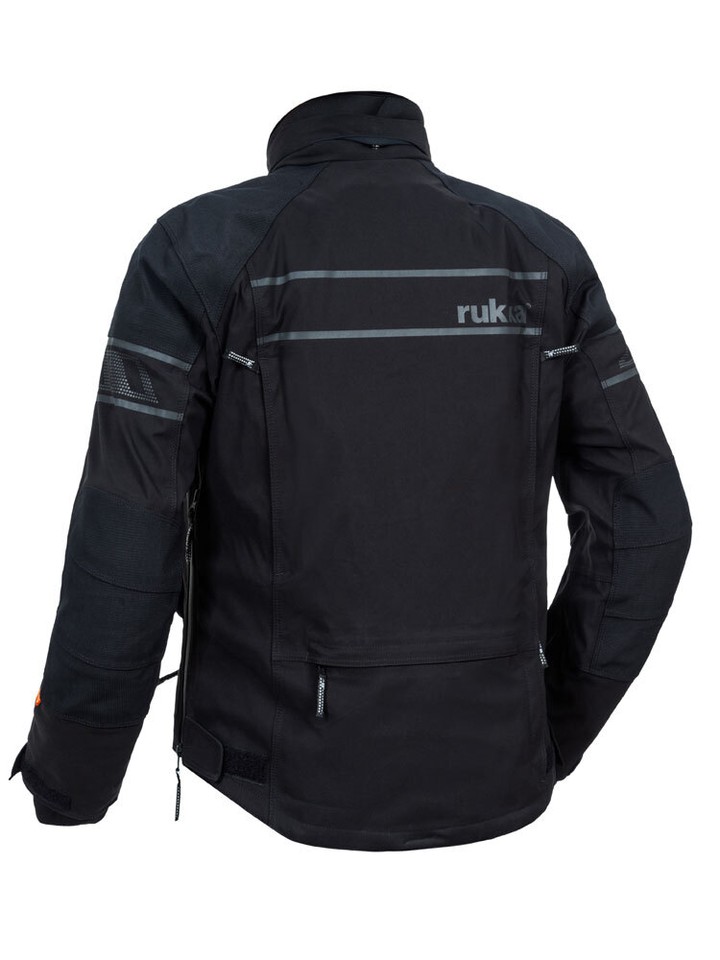 Rukka Raptor-R Motorcycle Textile Jacket, Black-silver, Size 50 RRP £ ...