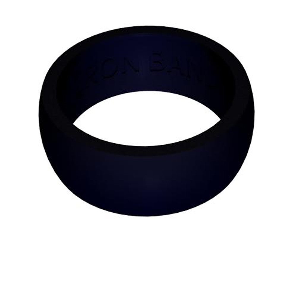 Iron Band Quality Silicone Rubber Wedding Ring for an Active Lifestyle ...