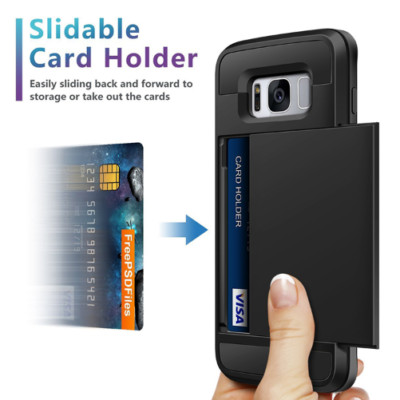 Card Slider Phone Case for Samsung Galaxy Note 9 - Phone Wallet | eBay ...