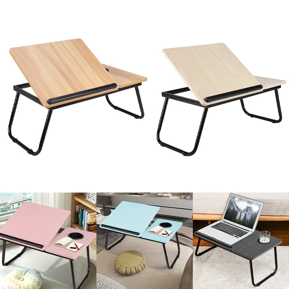 Laptop Stand Desk Table Adjust Folding Computer Table Portable Sofa Lap ...