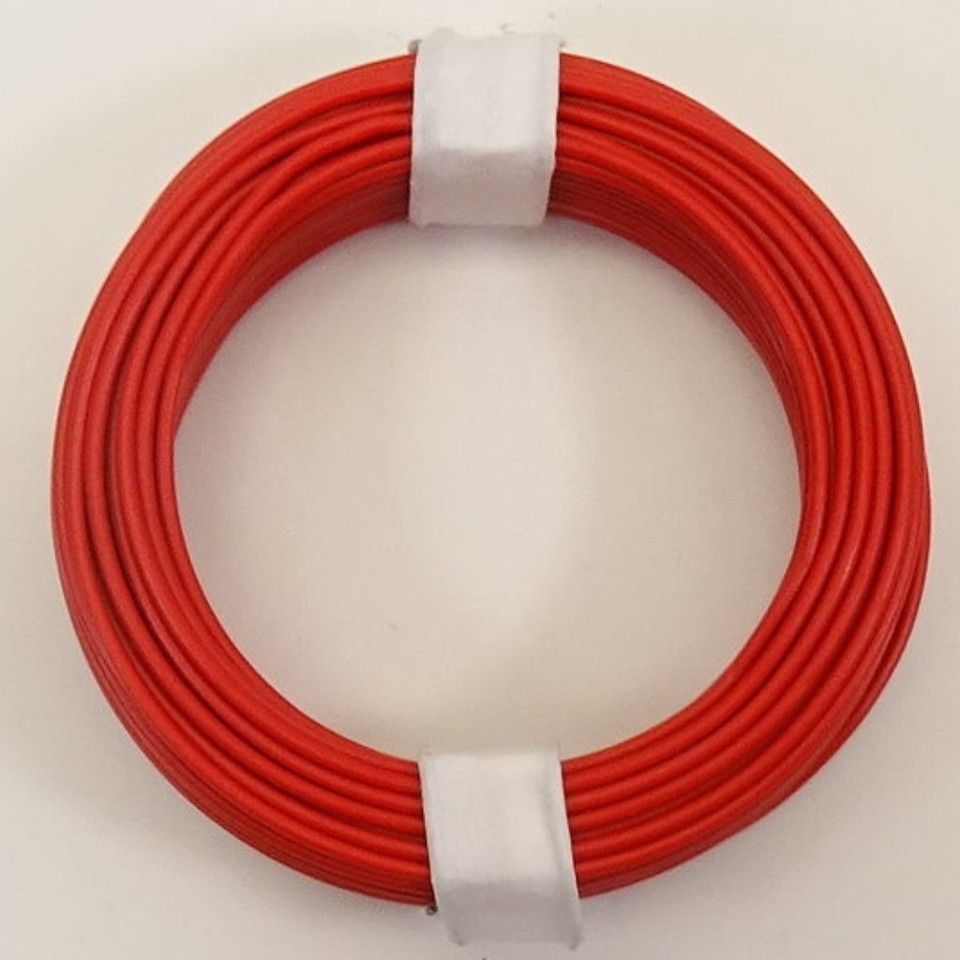 LiY 0,14mm² Kabel Litze Kupferlitze Schaltlitze 10 Farben Länge 1m-100m ...