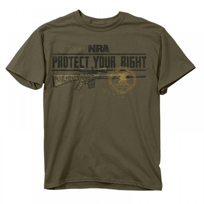 Buck Wear NRA T-Shirt - Protect Your Right, Gun Rifle | eBay