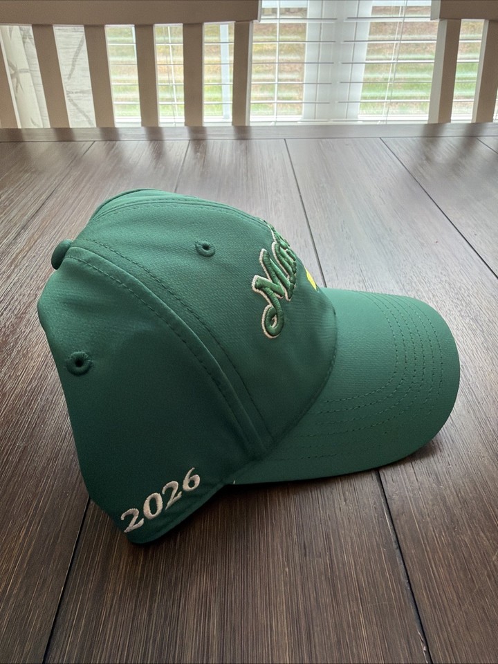 2026 Masters Tournament Green Adjustable Hat. Augusta National Golf ...