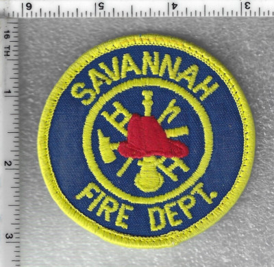 Savannah Fire Department (Georgia) Uniform Take-Off Shoulder Patch | eBay