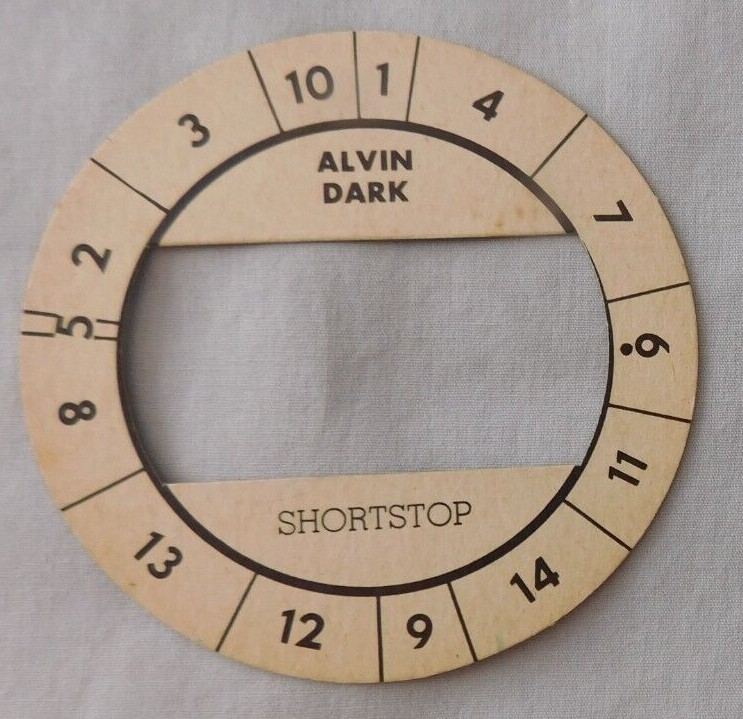 1957 Cadaco Disc Baseball Disc - Pick one | eBay