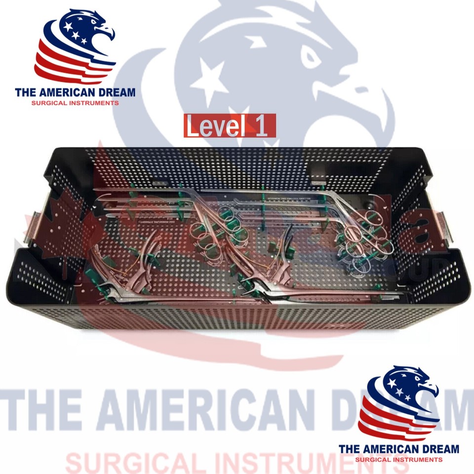 Lumbar Spine Surgery Set with Sterilize Box Orthopedic Instruments | eBay