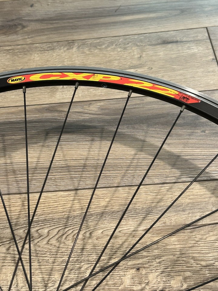Mavic CXP 22 10-Speed Black Aluminum Wheelset No Tires | eBay