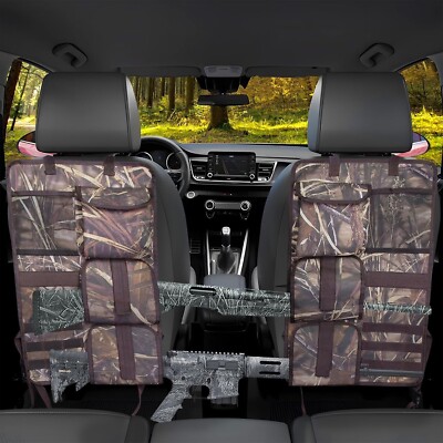 2 Pack Tactical Seat Back Gun Rack Storage Seat Back Organizer Hunting ...