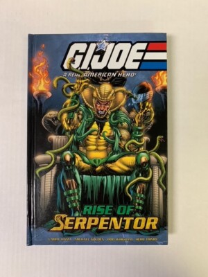 GI Joe A Real American Hero Rise of Serpentor Hardcover IDW Comics FREE ...
