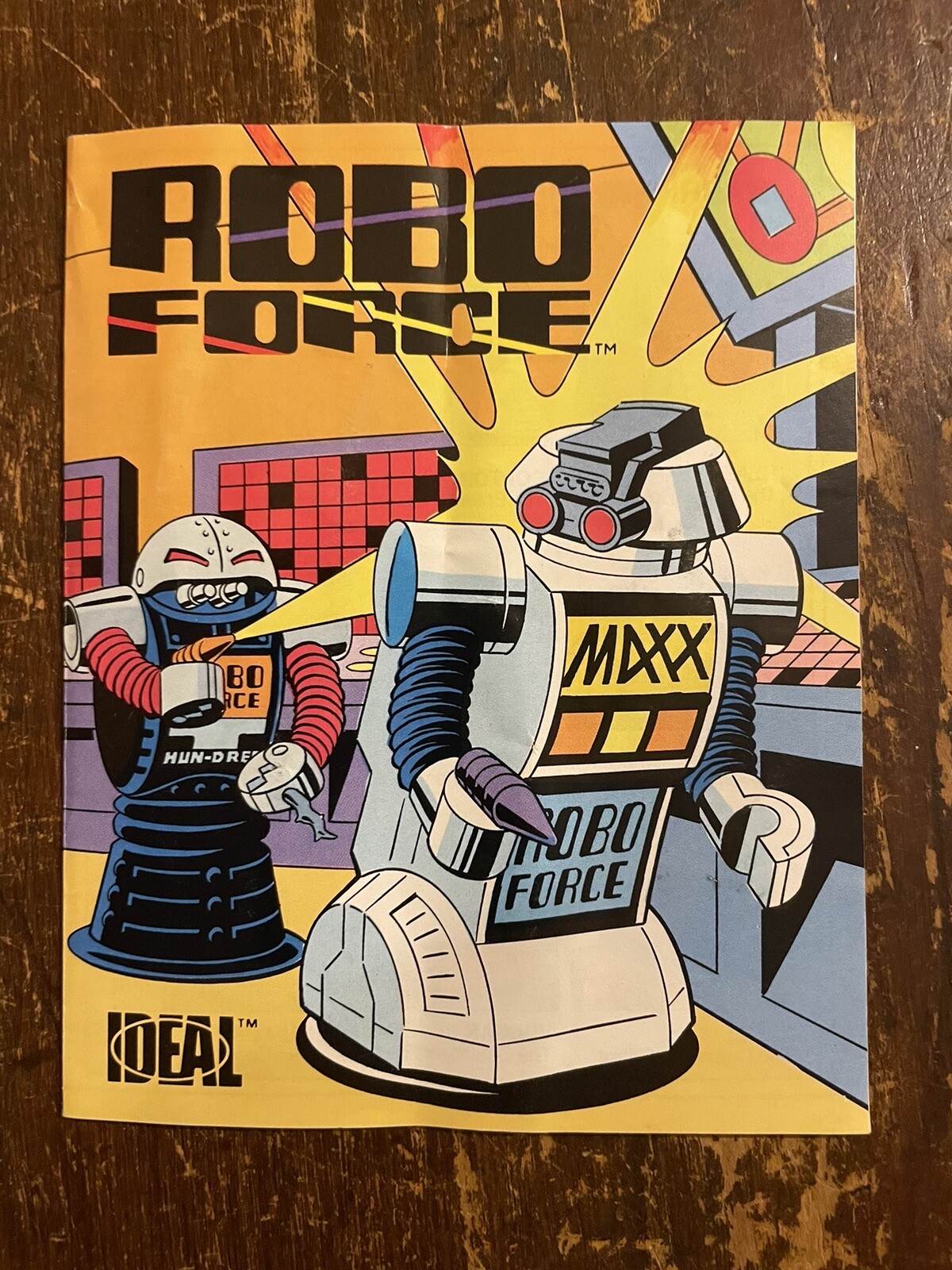 ROBO FORCE Assault on The Fortress of Steele! Comic Book CBS Toys Ideal ...