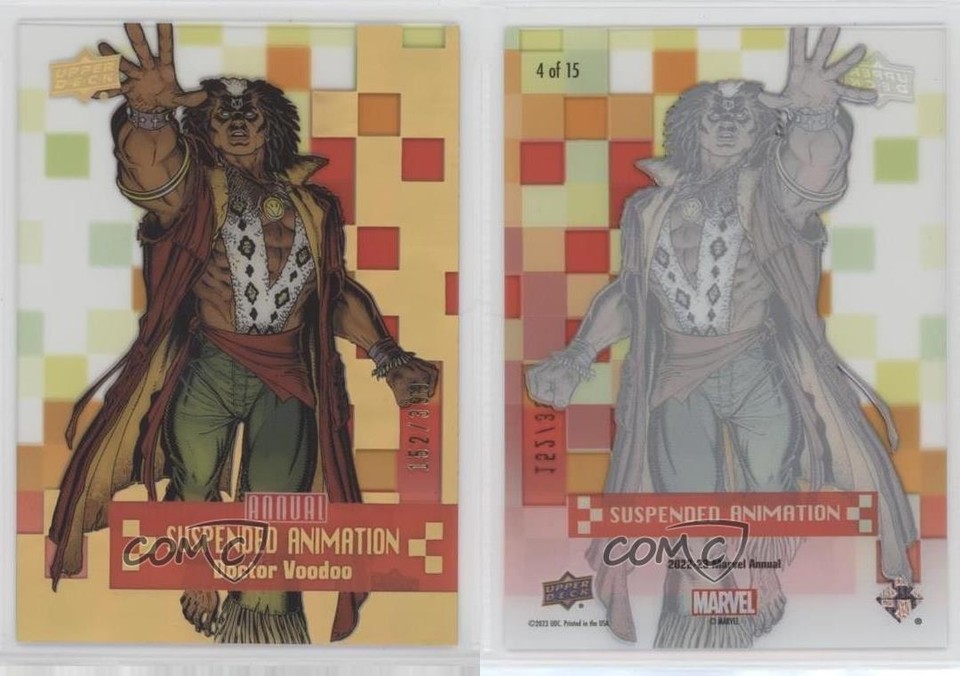 2022 Upper Deck Marvel Annual Suspended Animation Tier 2 /399 Doctor ...