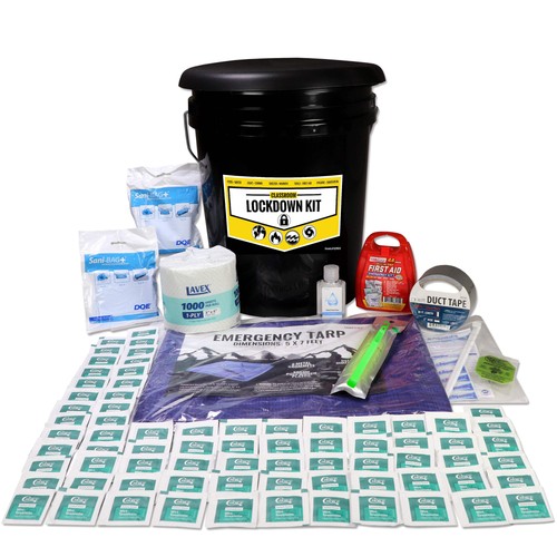 Emergency Classroom Lockdown Kit - Quake Kits - Up to 30 Students | eBay