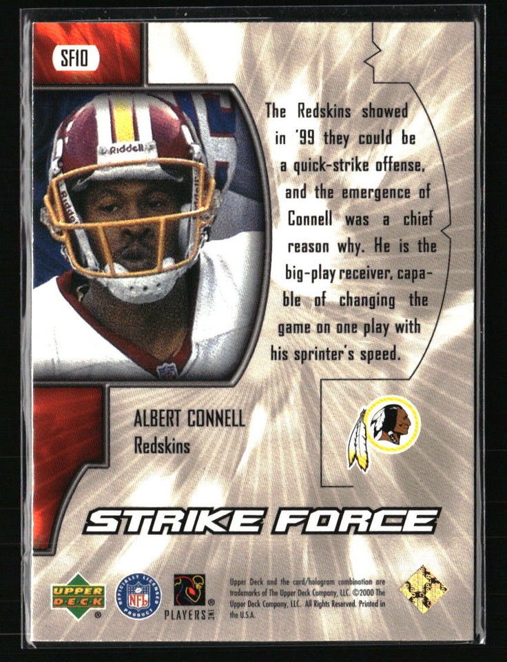 Albert Connell 2000 Upper Deck #SF10 Football Card | eBay