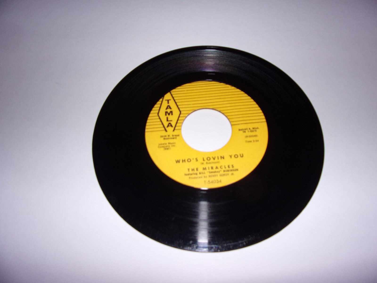 The Miracles : Shop Around / 45 Rpm Tamla 54034 / 1960 | eBay