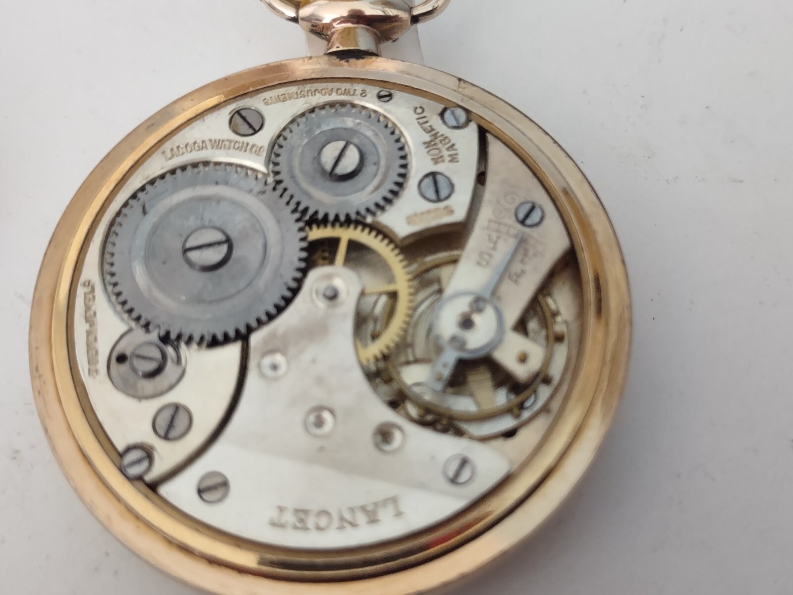 Lancet Swiss antique pocket watch gold filled | eBay