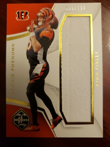 RYAN FINLEY 2020 PANINI LIMITED JERSEY #'D 55/199. | eBay