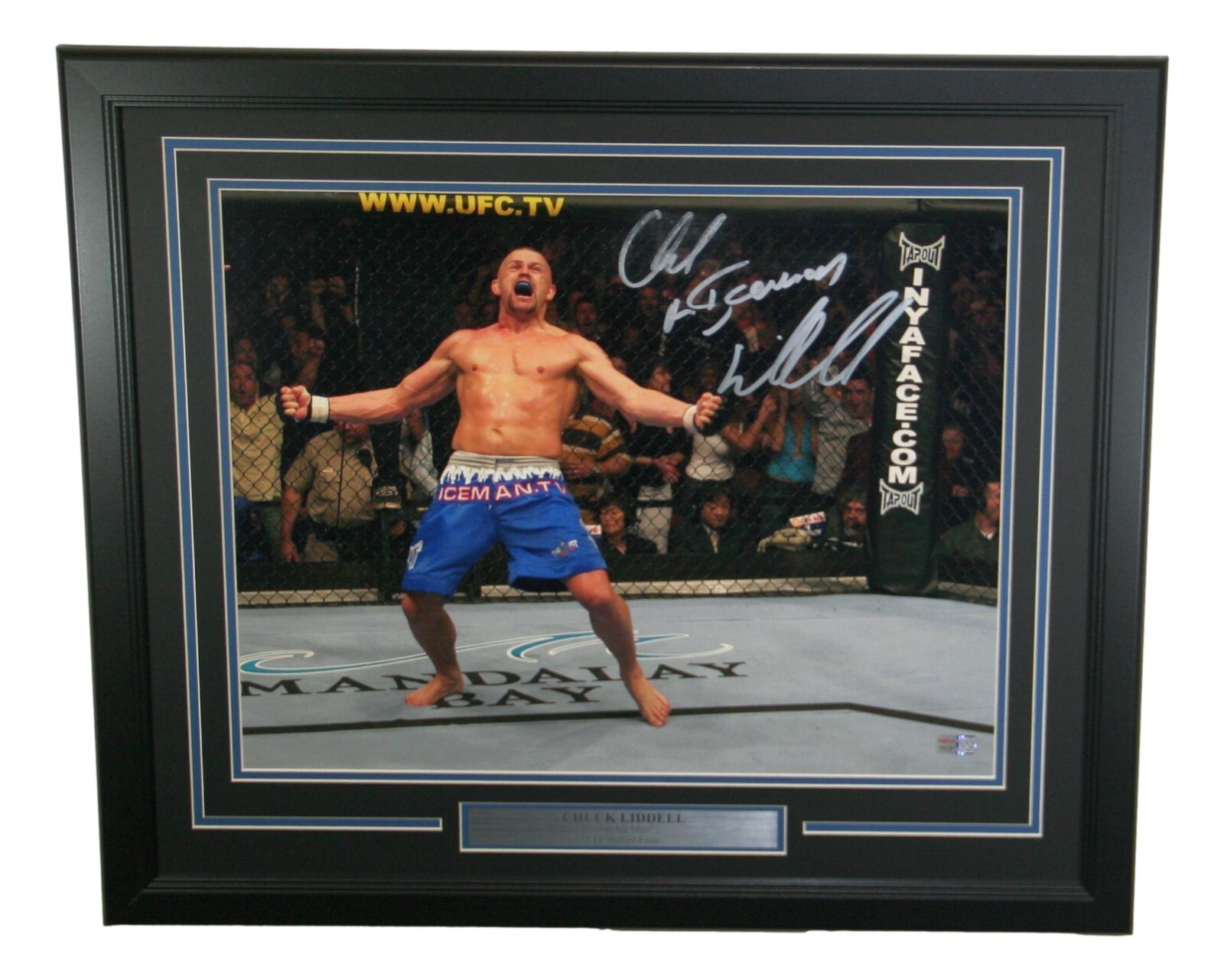 Chuck Liddell Autographed Memorabilia | Signed Photo, Jersey ...