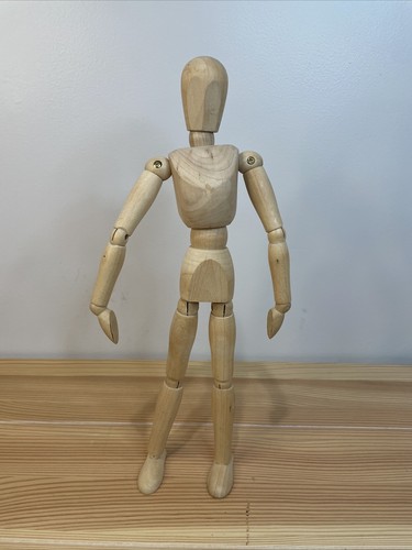 Art Model Wooden Mannequin Posable Figure sketch artist model joints 13 ...