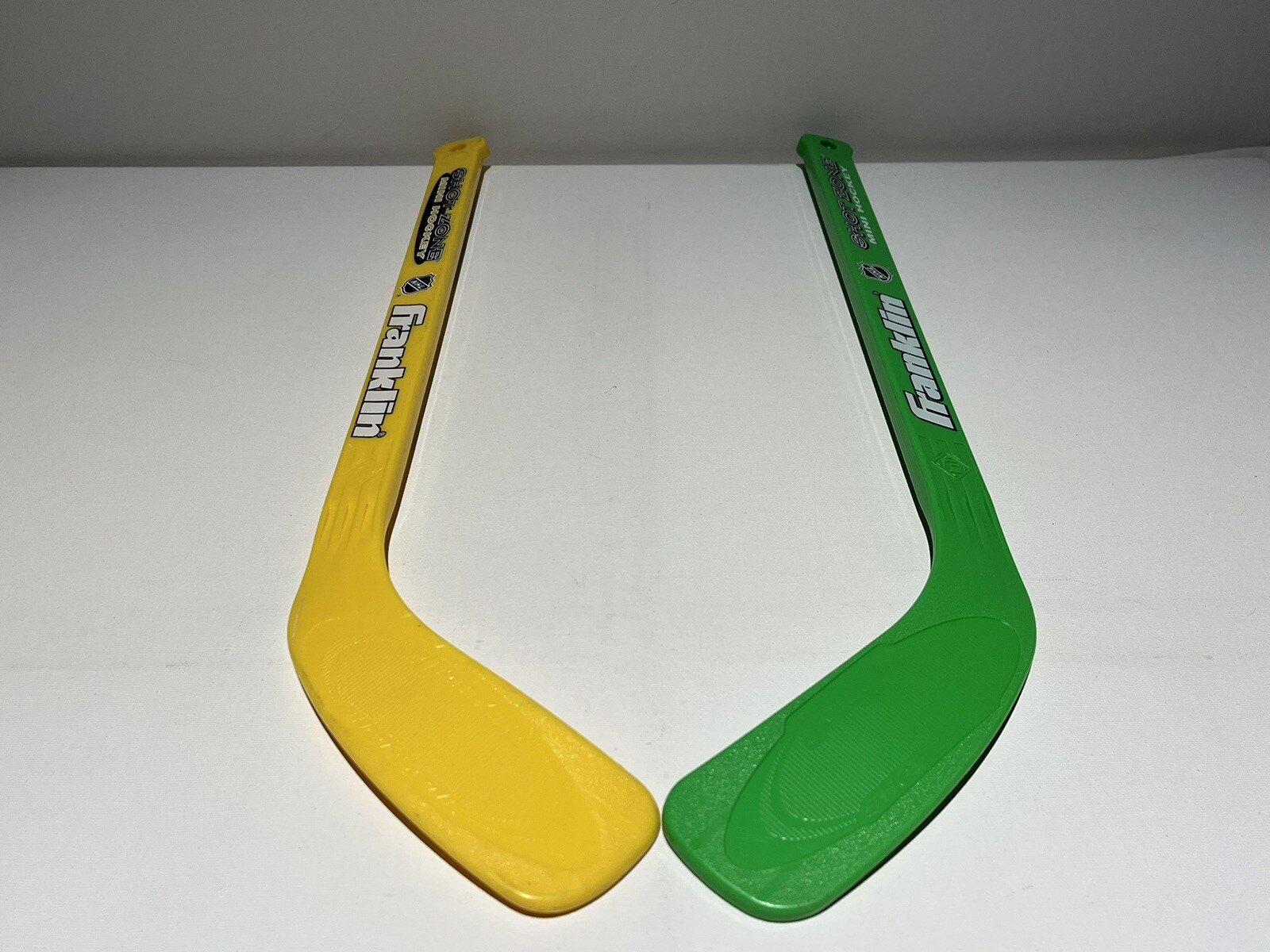Franklin Mini Hockey NHL Shot Zone 2- Player 2-Hockey Sticks One Left ...
