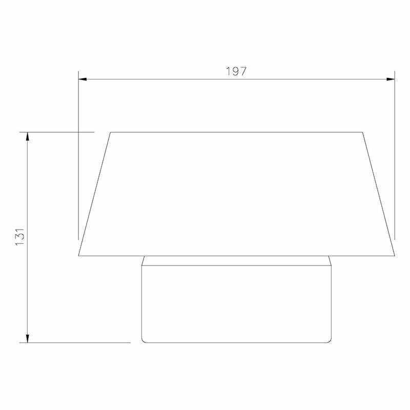 Floplast 110mm Vent Cowl Soil Pipe Stack Mushroom Vent - Black SP310 ...