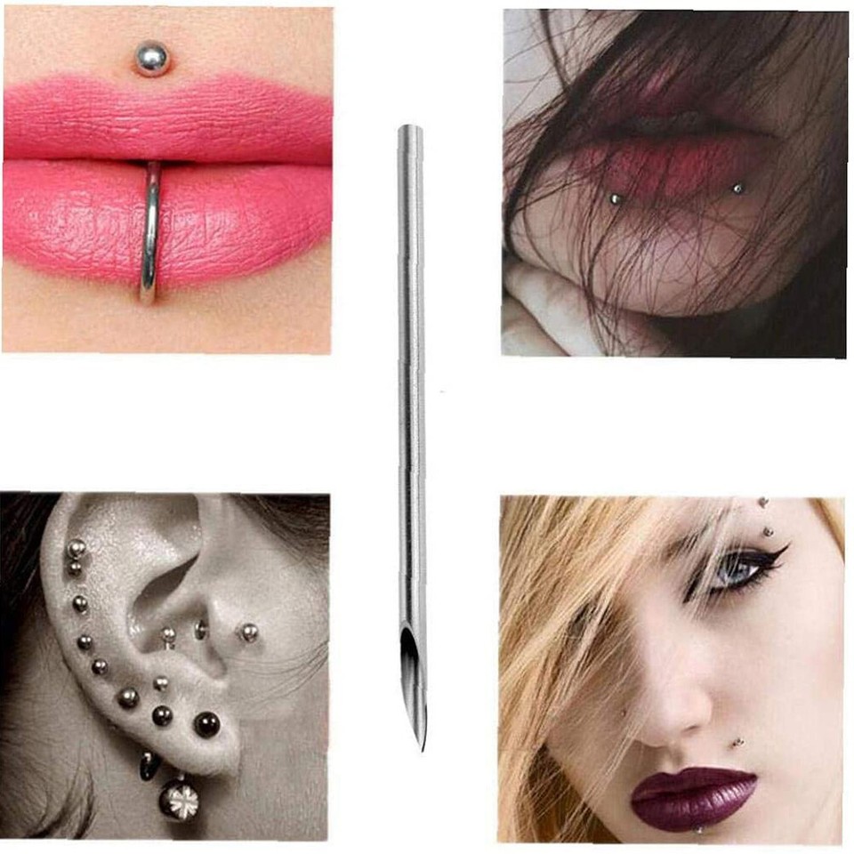 Piercing Nadel Piercing Needles Mixed 12G 14G 16G 18G 20G Einweg Body ...