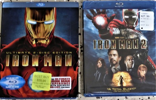 Iron Man ( 2-Disc Set, Ultimate Edition) Iron Man 2 Blue Ray T1 # 22 ...