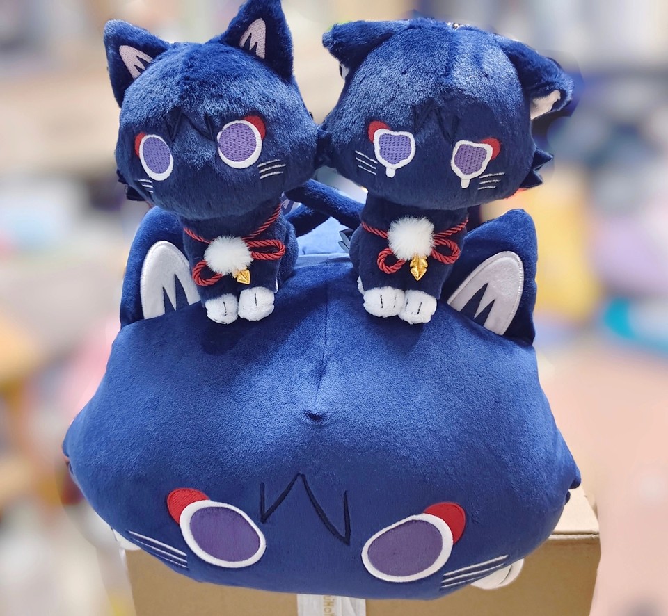 Official Genshin Impact Wanderer Meow Fairy Tale Cat Hangable Plushies ...