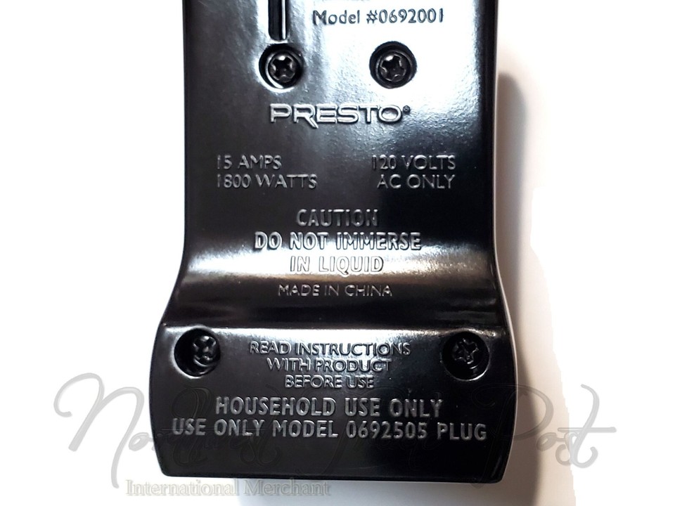 Presto Temperature Control Heat Probe Model 0692001 for Multi Cooker ...