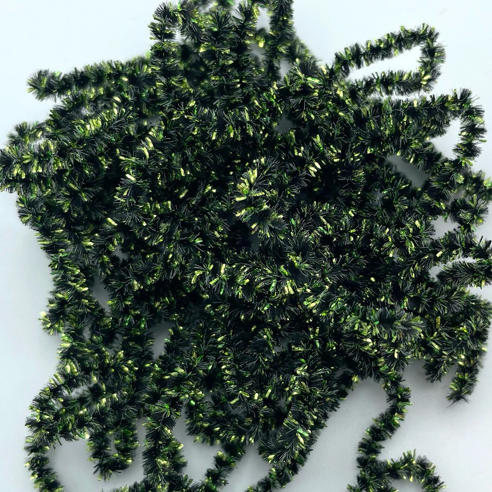 SPECKLED CRYSTAL CHENILLE - Hareline Fly Tying Variegated Material - 25 ...