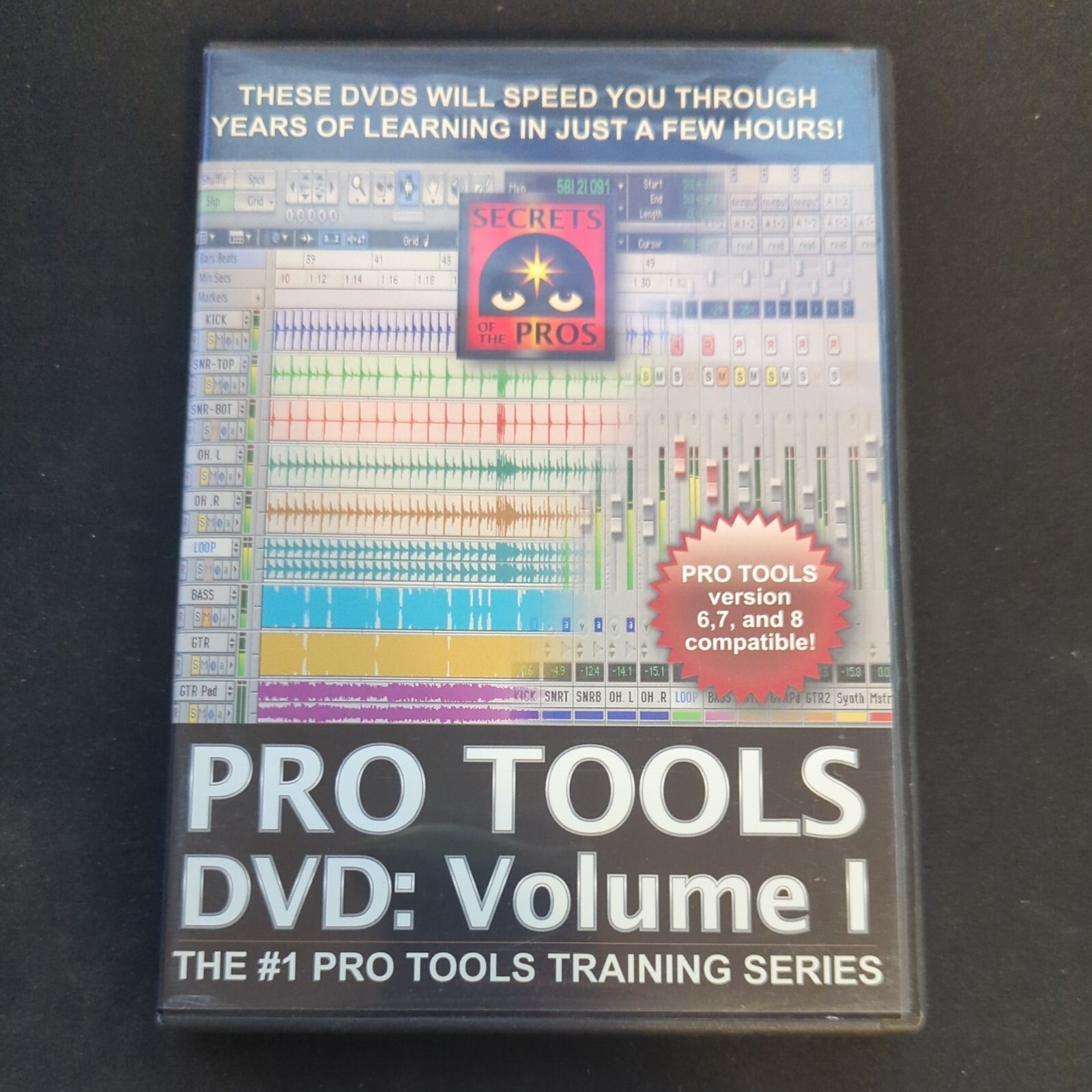 Pro Tools: Volume 1 (DVD). Pro tools version 6, 7, and 8 compatible ...