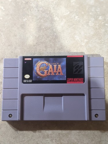 Illusion of Gaia Super Nintendo SNES 1994 Authentic Cartridge | eBay
