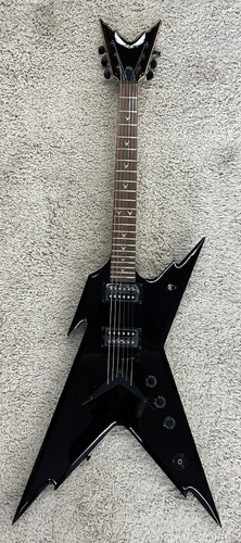 DEAN Razorback X Electric Guitar in Classic Black 6-string Model RZX ...