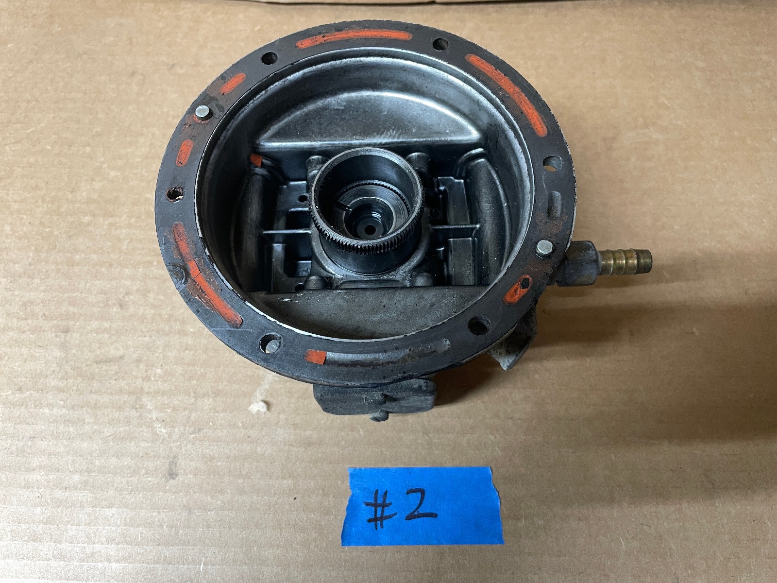 Mercedes W116 OM617 Dual Diaphragm Vacuum Pump A6172300165 300SD 1978 ...