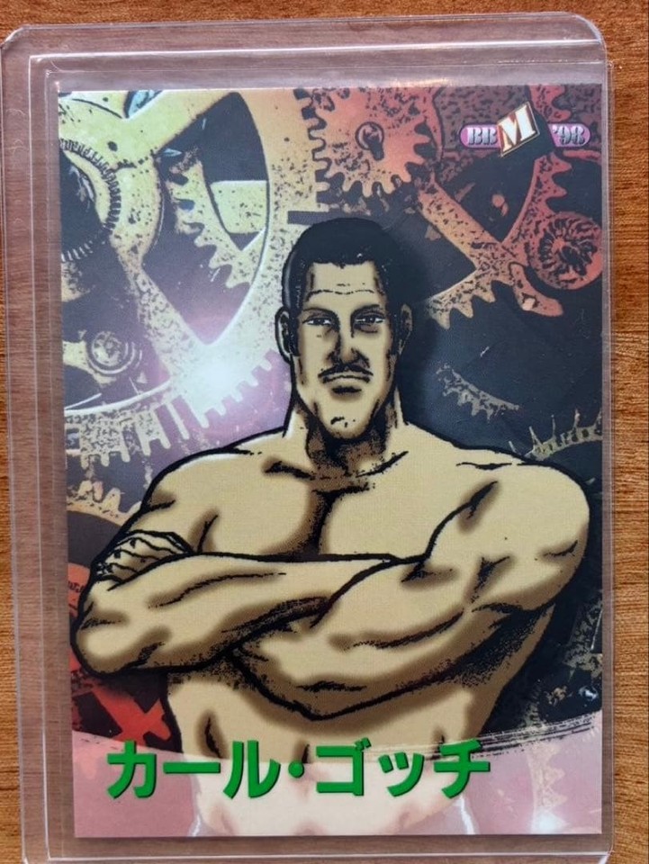 Karl Gotch 1998 BBM Pro Wrestling Lottery Card Superstar Retsuden Used ...