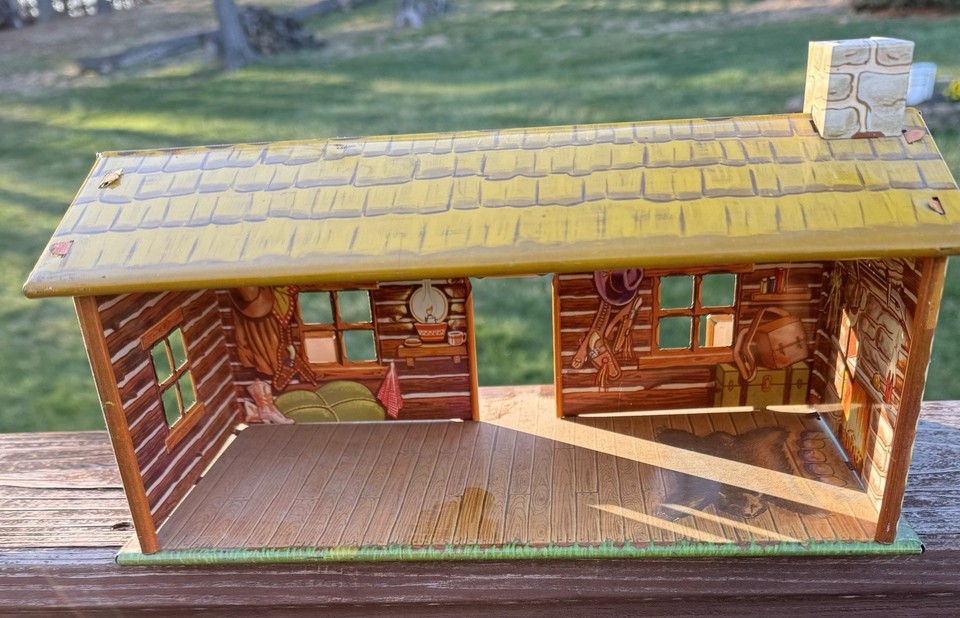 MARX VINTAGE WESTERN RANCH SET IN NICE OB - 1950'S | eBay