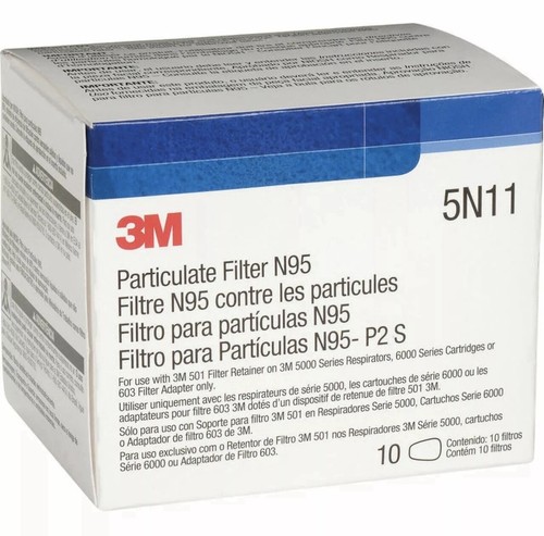 3M 5N11 Replacement Particulate Filter (10 Per Box) | eBay