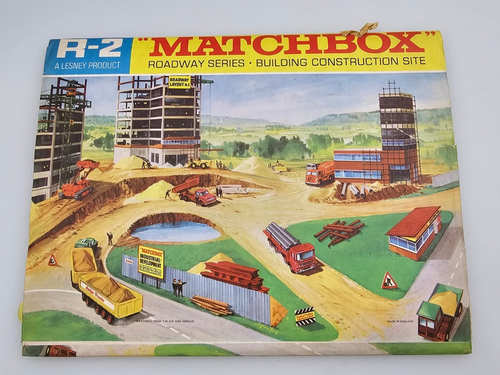 R2 Matchbox A Lesney Product Roadway Series Building Construction Site ...