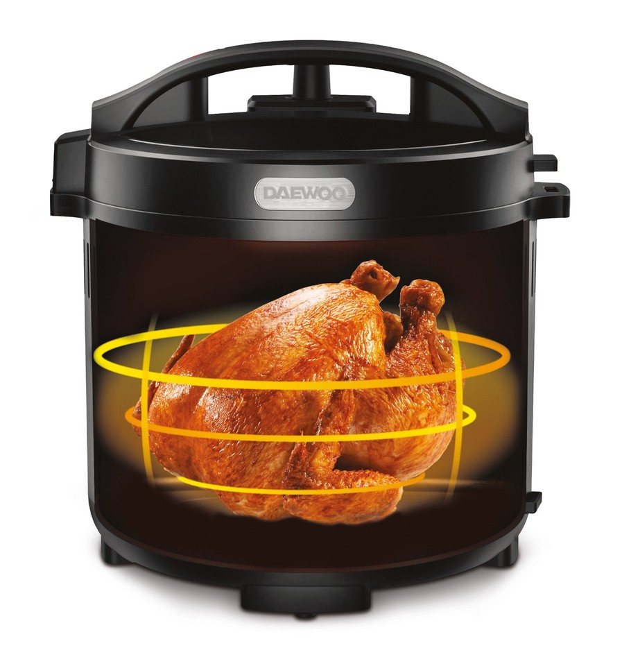 Daewoo 13-in-1 Pressure Multi-Cooker Air Fryer 6L Digital Electric ...