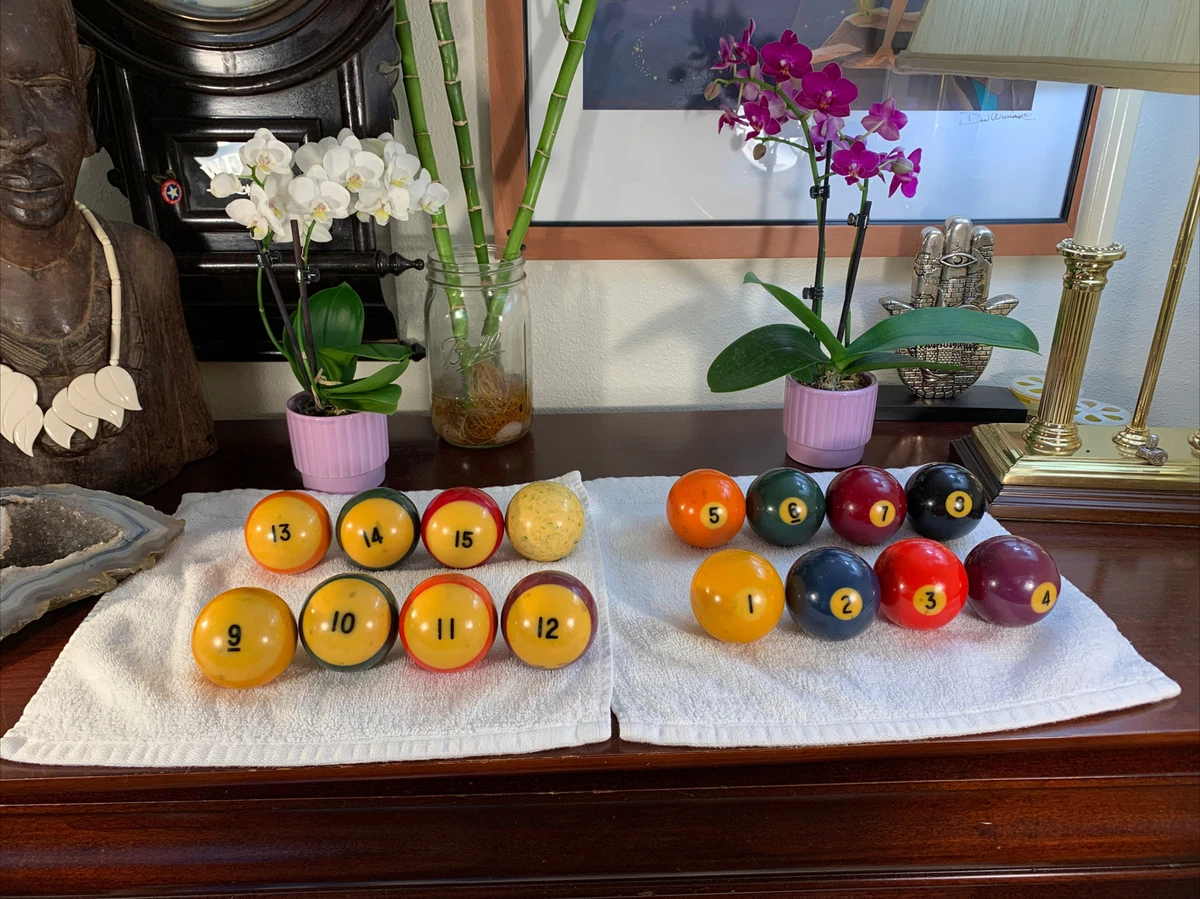 Rare Antique Pool Balls