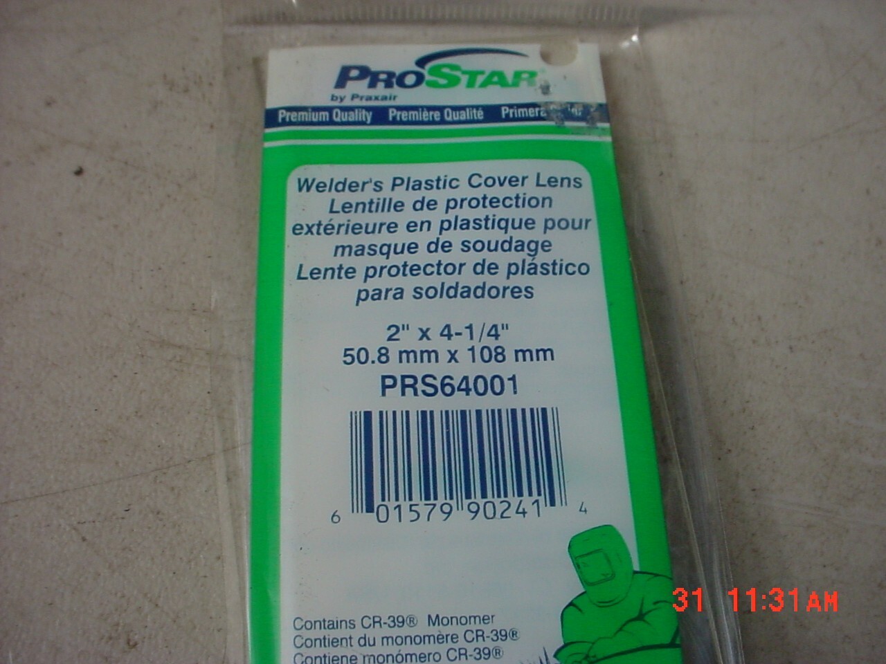 Lot of 31 ProStar Welders Plastic Cover Lens 2"x4-1/4" PRS64001 | eBay